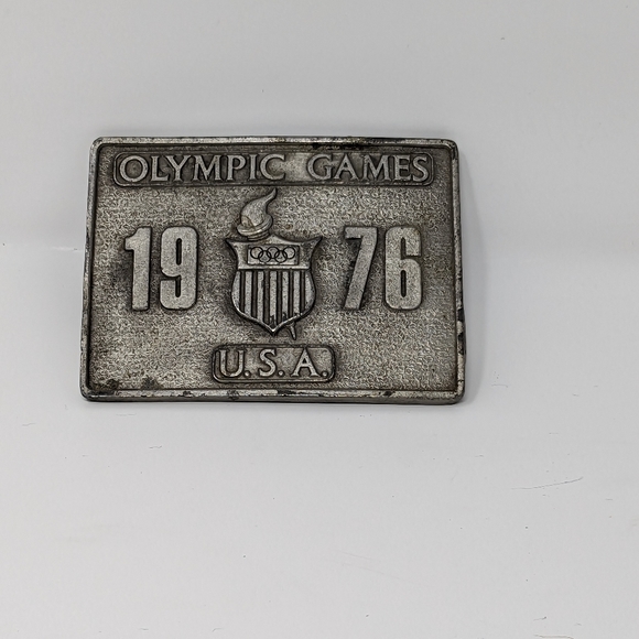 Bergamot Brass Works | Accessories | 976 Olympic Games Vintage Belt Buckle Usa Sports Bergamot ...